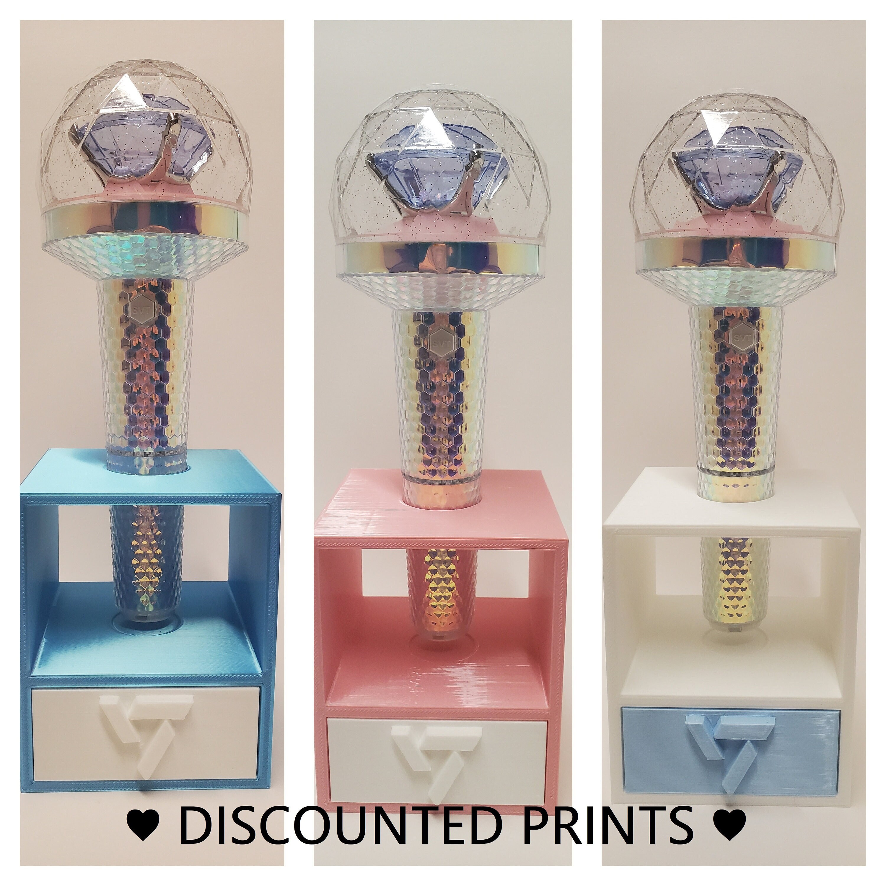 Seventeen Carat Bong Light Stick Holder Cube Style - Etsy