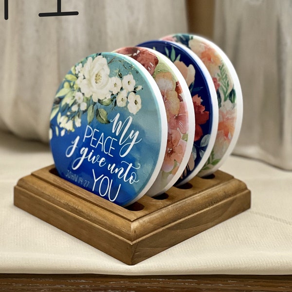 Bible Verse Coasters - Etsy
