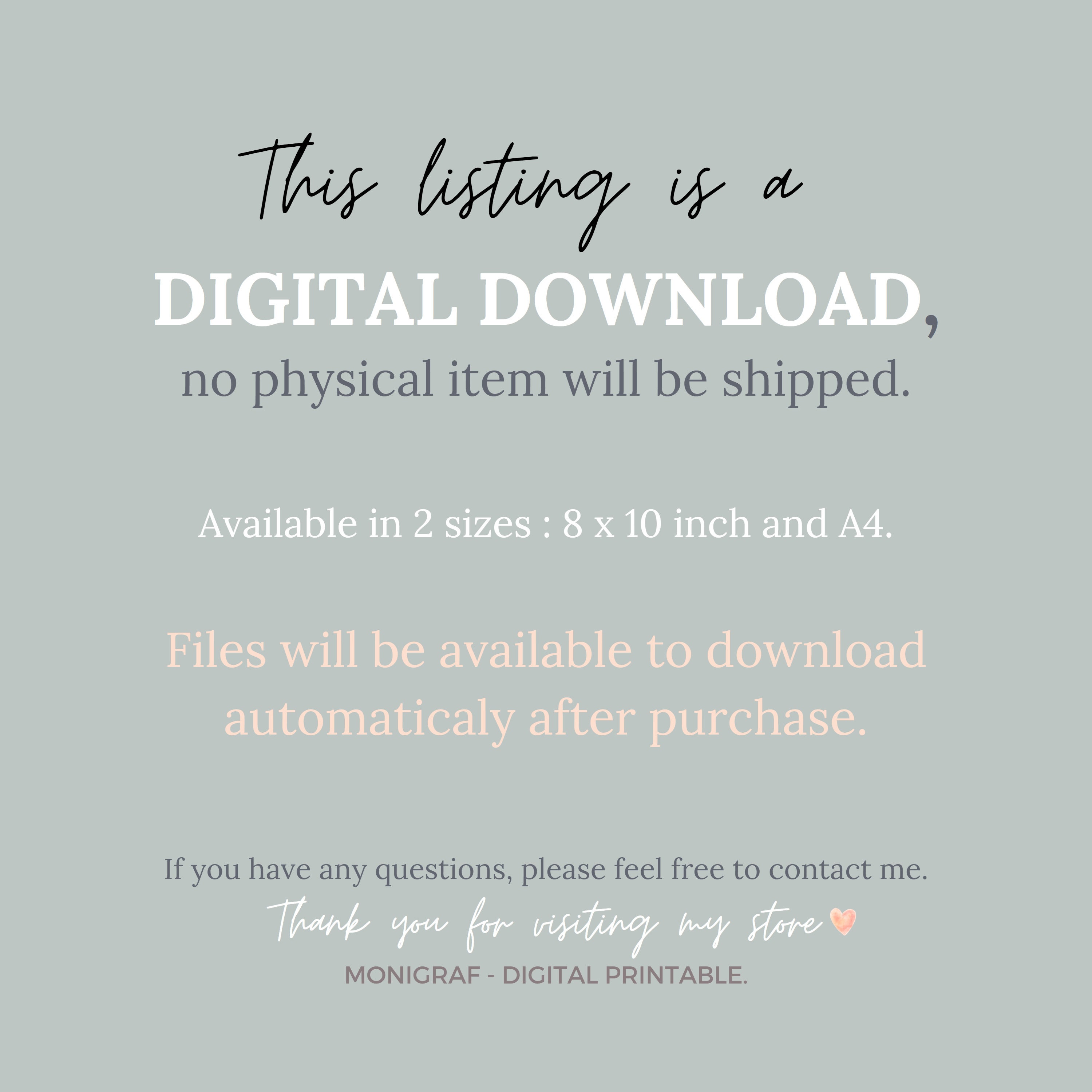 Goodbye Junior High Printable Sign 8x10 Inch A4 Last Day - Etsy