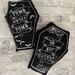 Do Not Disturb Coffin Cushion - Etsy