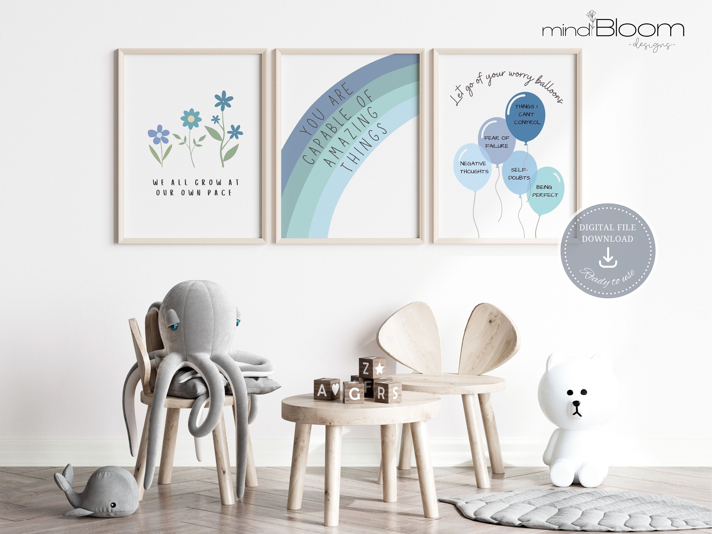 30 Calming Corner, Calm Down Printable, Classroom Decor Wall Art ...