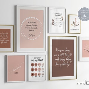 18 Therapist Office Decor Welcome Art, Counseling Office Posters ...