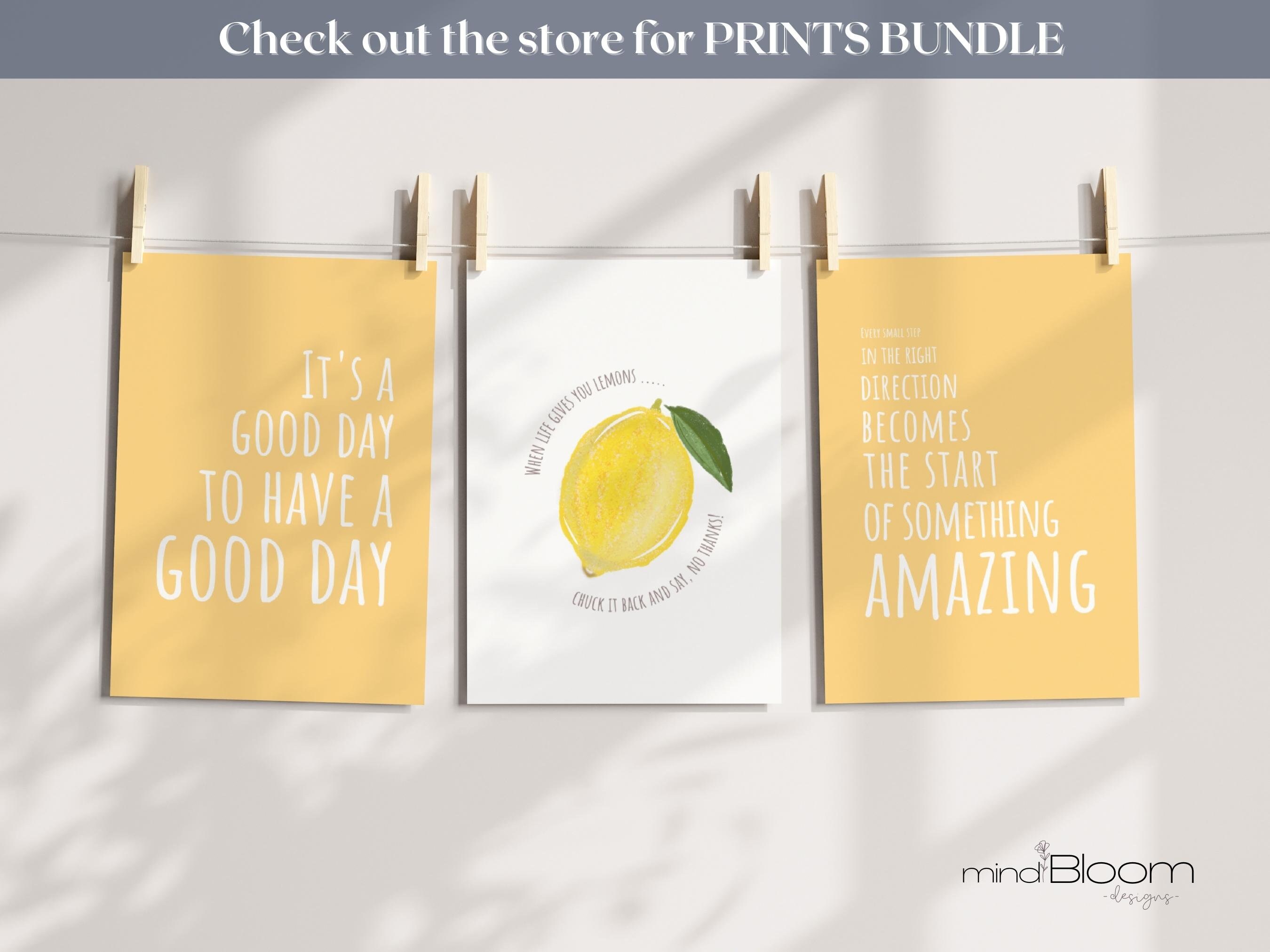 When Life Gives You Lemons, Therapy Office Decor, Counselling Office ...
