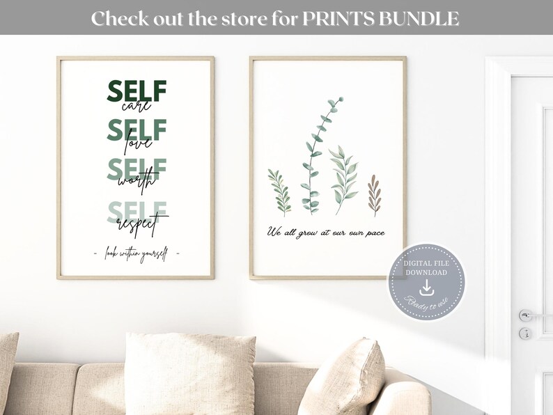 Self Care Self Love Self Worth Self Respect Poster, Self Empowerment ...