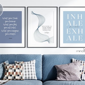 18 Therapist Office Art Decor, Psychologist Print Bundle, Counseling ...