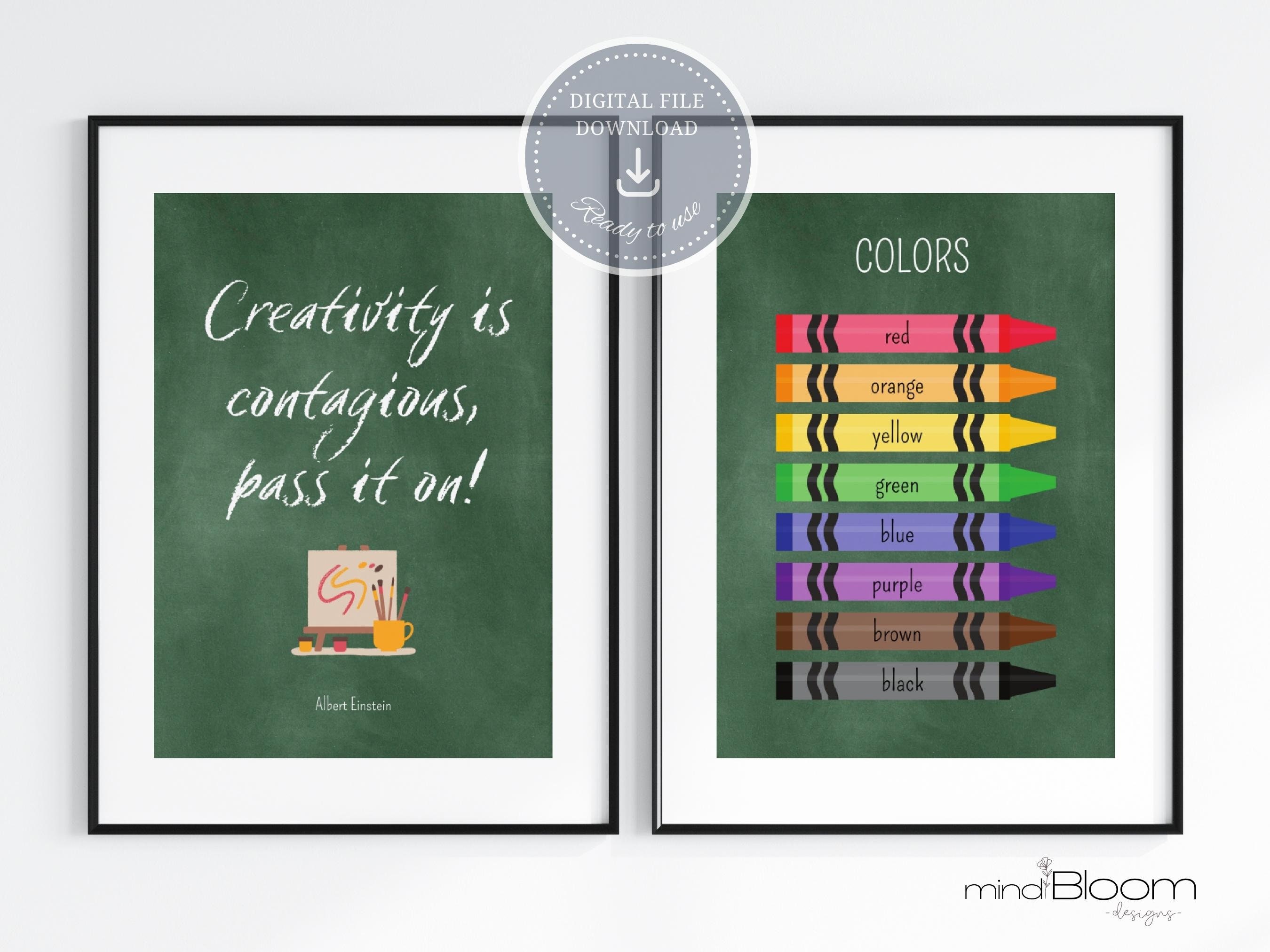 Art Fundamentals Educational Posters Art Classroom Prints - Etsy