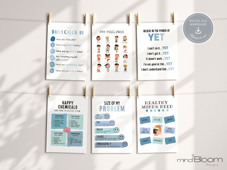 30 Calming Corner, Calm Down Printable, Classroom Decor Wall Art ...