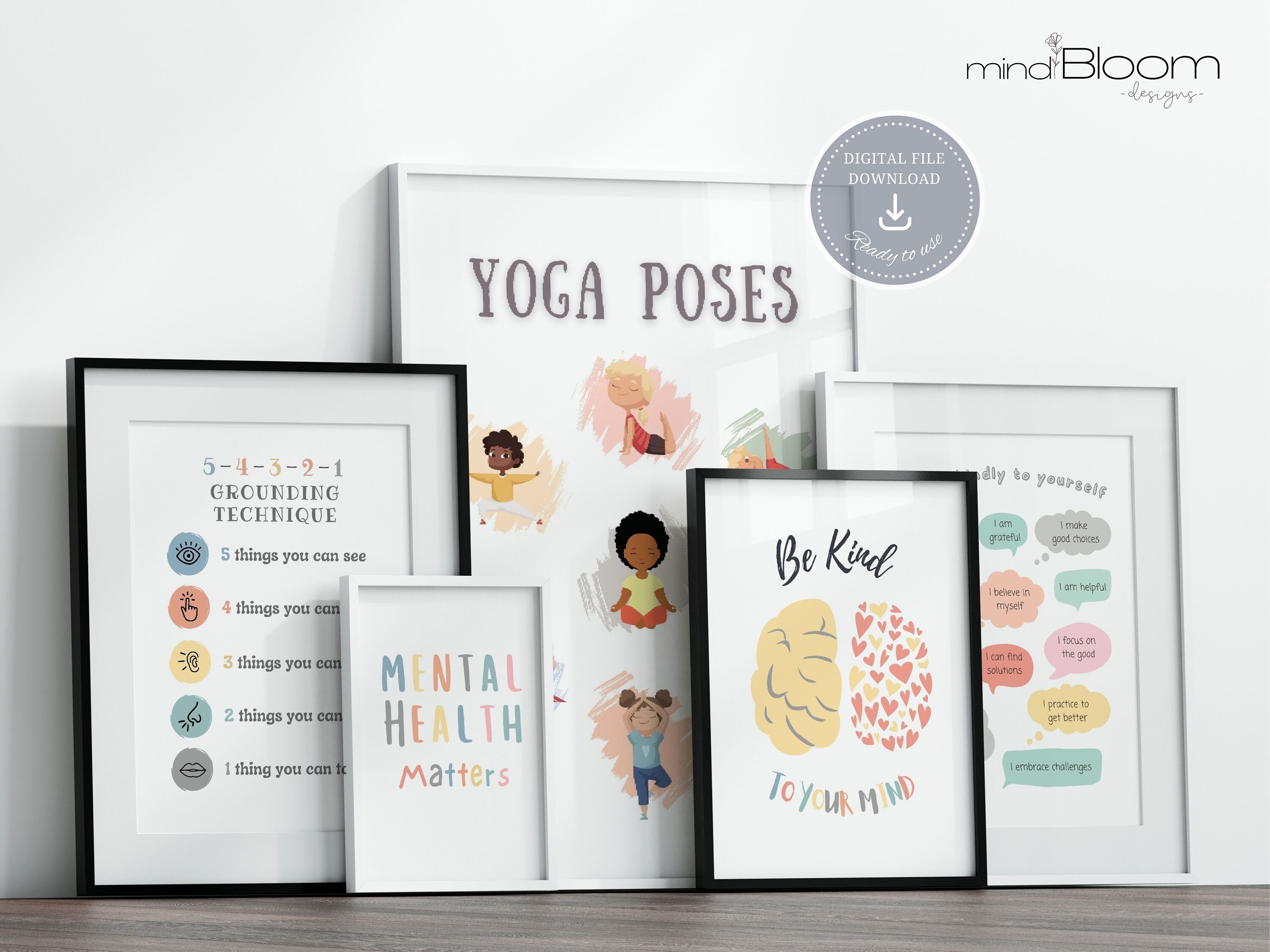 30 Calming Corner Calm Down Printable, Classroom Quiet Space, Mindful ...