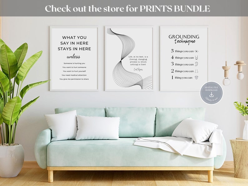 54321, Grounding Technique Poster, Zones of Regulation, Coping Skills ...