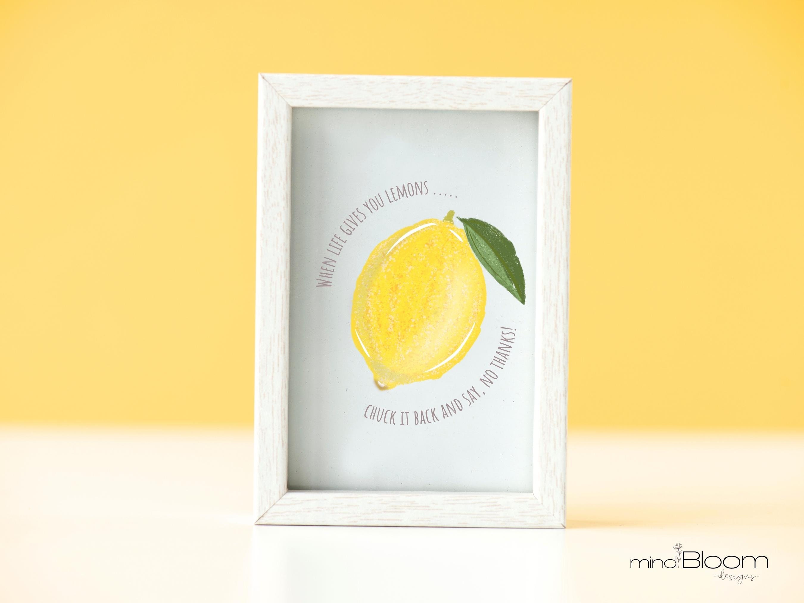 When Life Gives You Lemons, Therapy Office Decor, Counselling Office ...