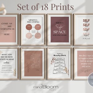 18 Therapist Office Decor Welcome Art, Counseling Office Posters ...