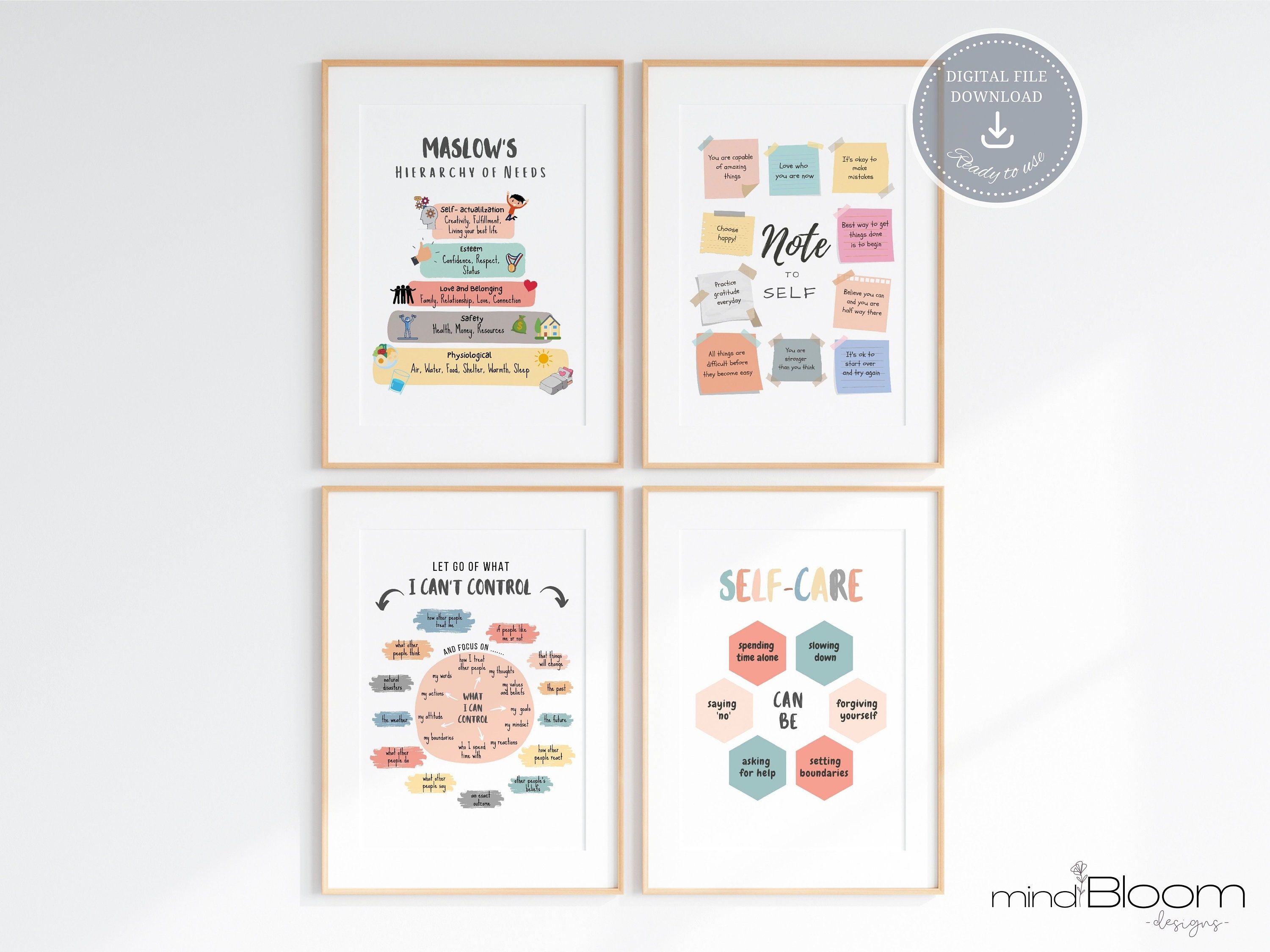 30 Calming Corner Calm Down Printable, Classroom Quiet Space, Mindful ...