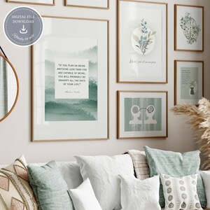 12 Therapist Office Art Decor, Psychologist Print Bundle, Counseling ...