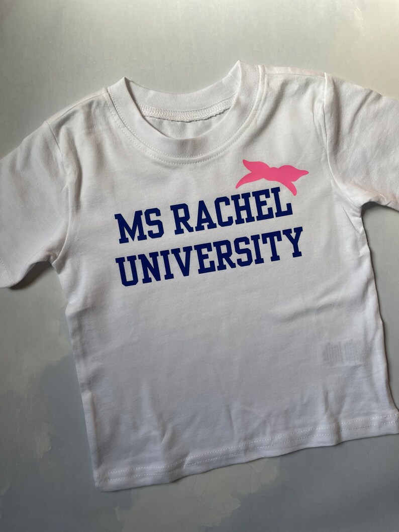 Ms Rachel University Tshirt Ms Rachel Baby Tshirt Toddler - Etsy