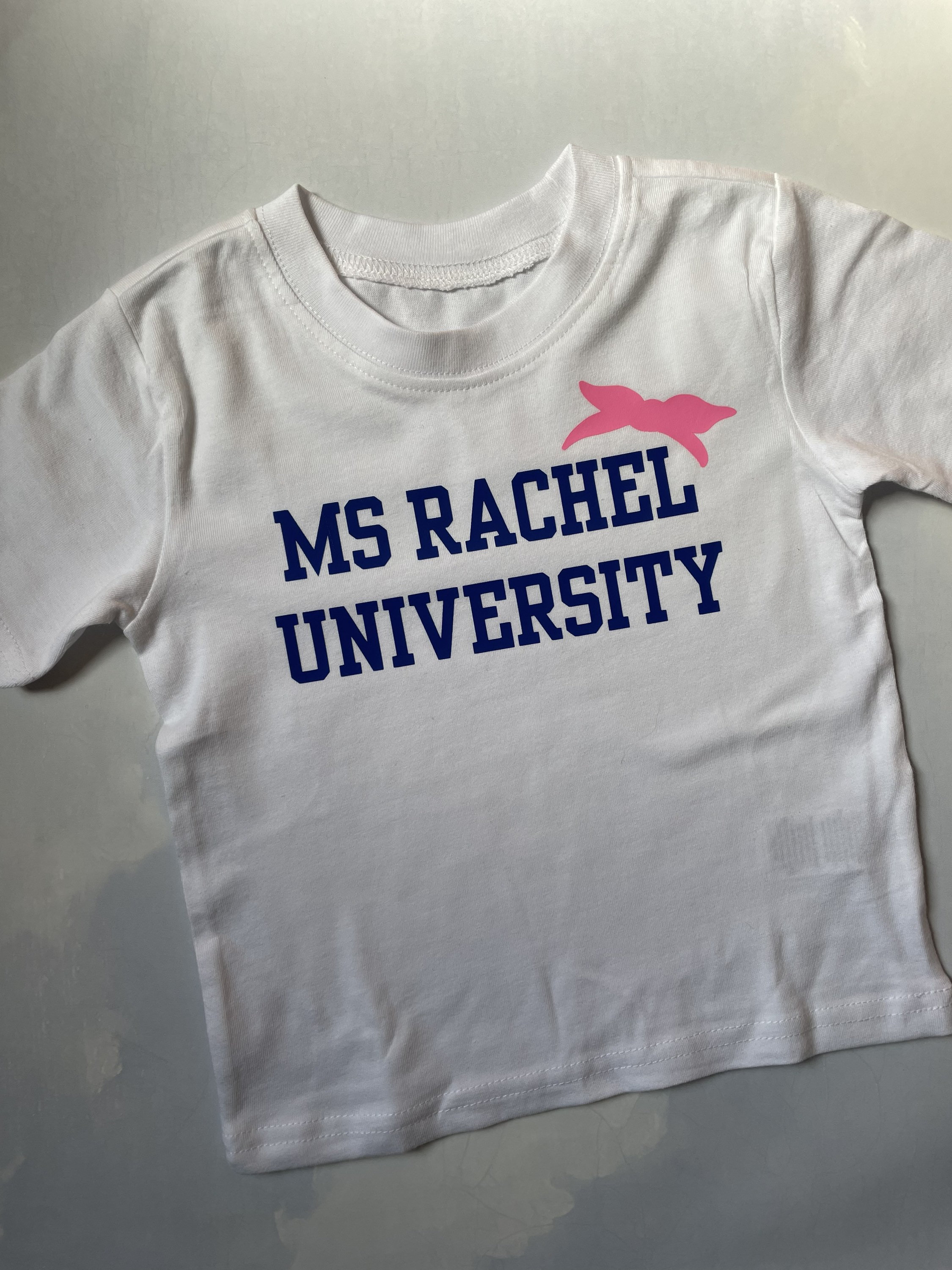 Ms Rachel University Tshirt, Ms Rachel Baby Tshirt, Toddler Tshirt ...