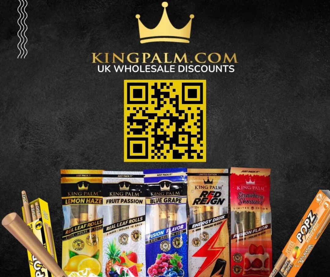King Palm MEGA BUNDLE Juicy Flavoured Blunt Wraps / Pre - Etsy