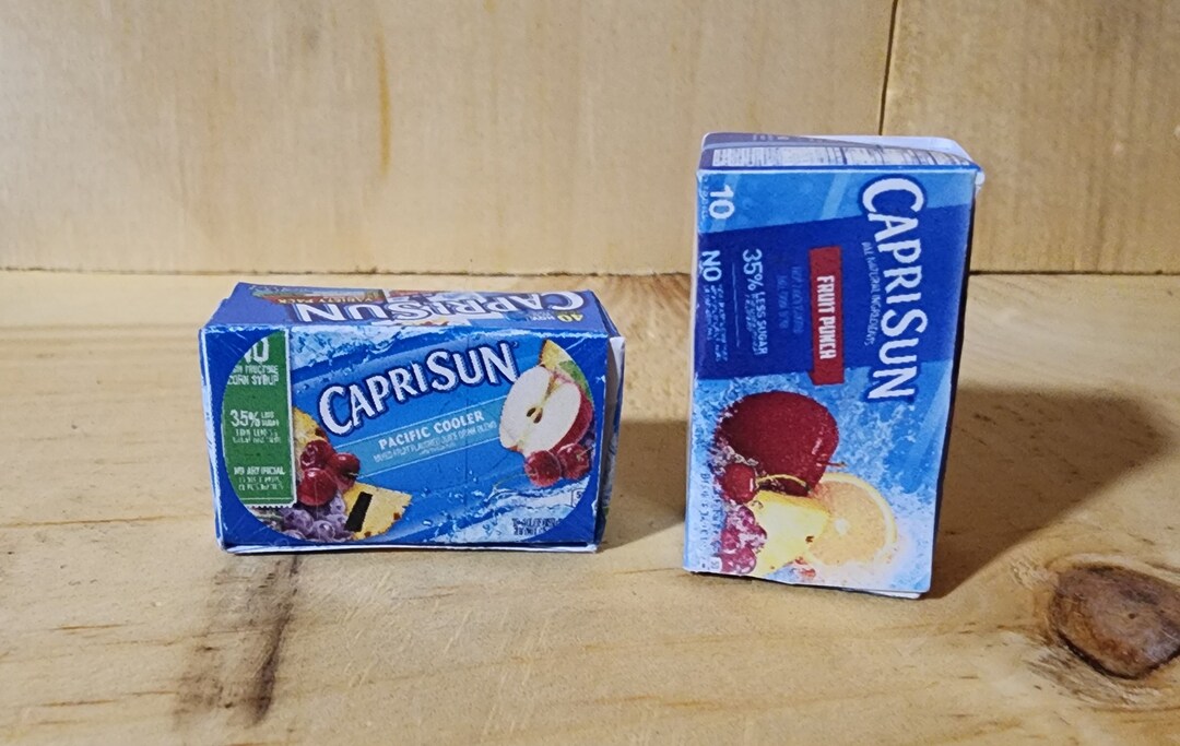 Miniature Capri Sun Drinks. - Etsy