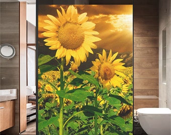 Window Film Sunflowers - Etsy
