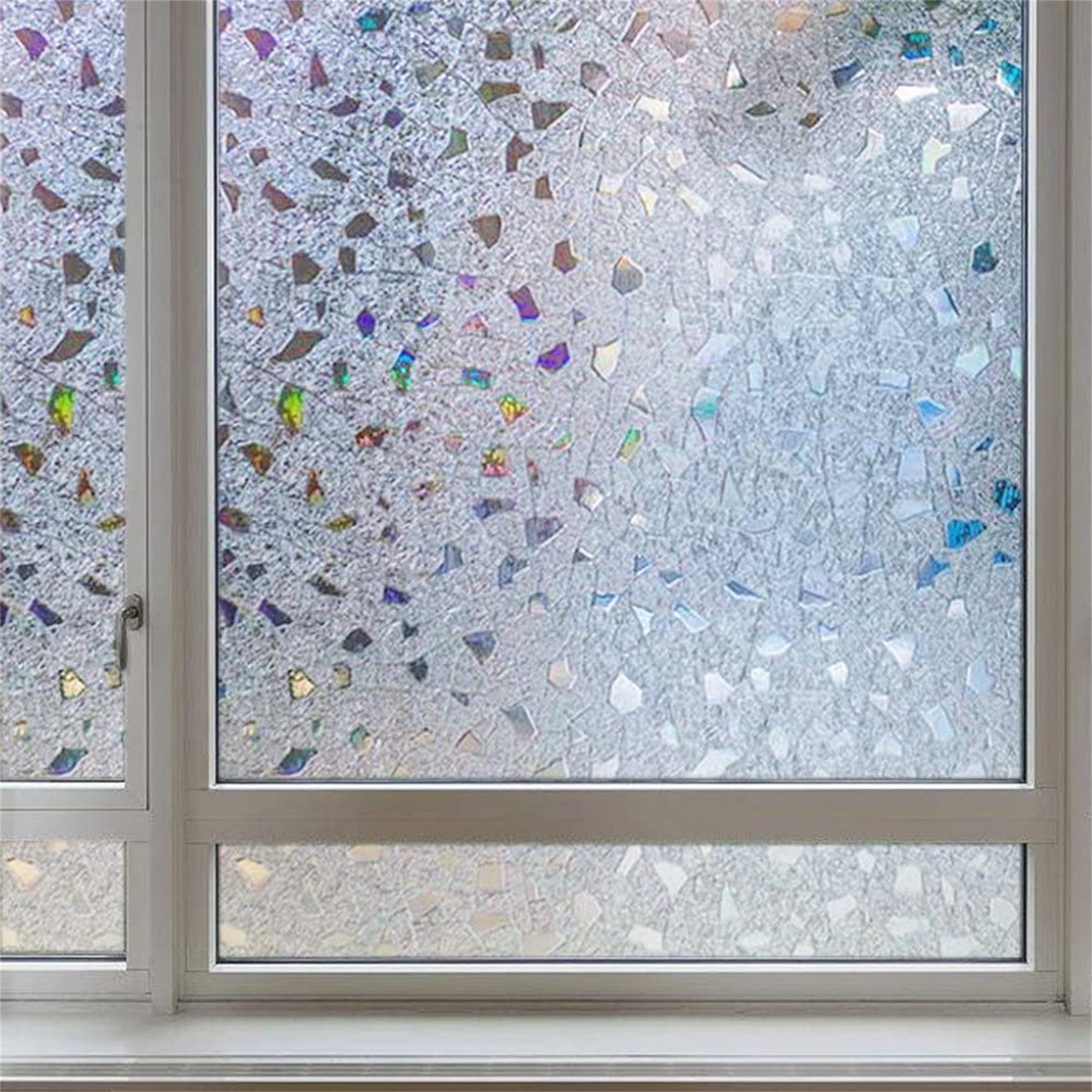 Rainbow Decorative Window Film Stained Window Privacy Film - Etsy