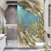 Window Film Privacy Fish Pattern Frosted No Glue Glass Sticker Sun ...