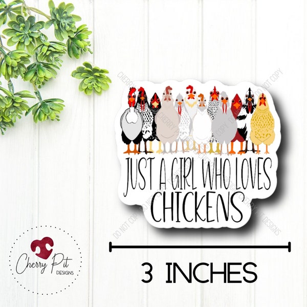 Chicken Decal - Etsy