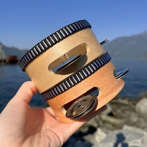 Beech Wood Tambourine Baby Drum Instrument Montessori Musical Toys Kids ...