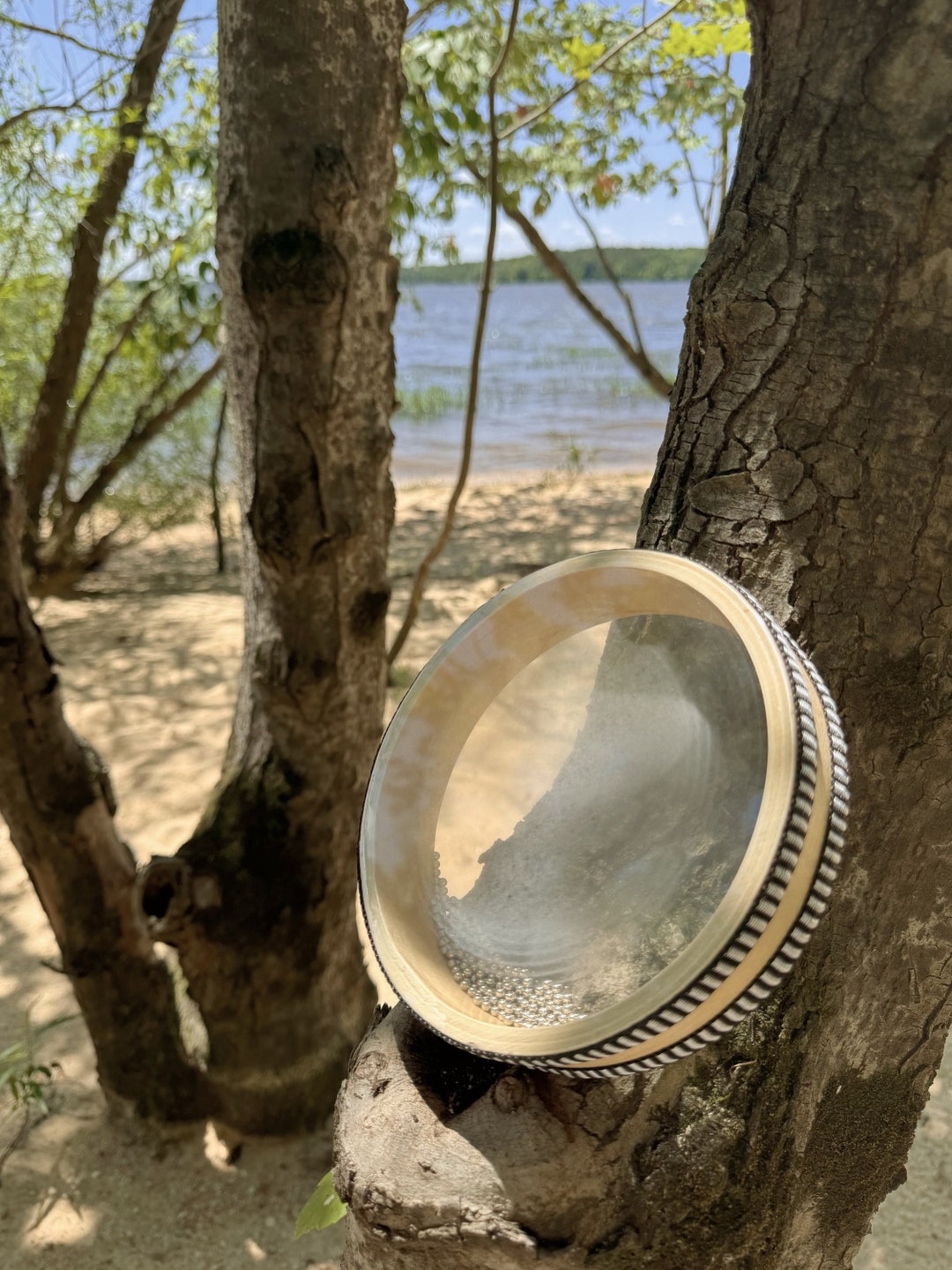 Birch Wooden Ocean Drum Instrument Kids Musical Toy Instruments ...