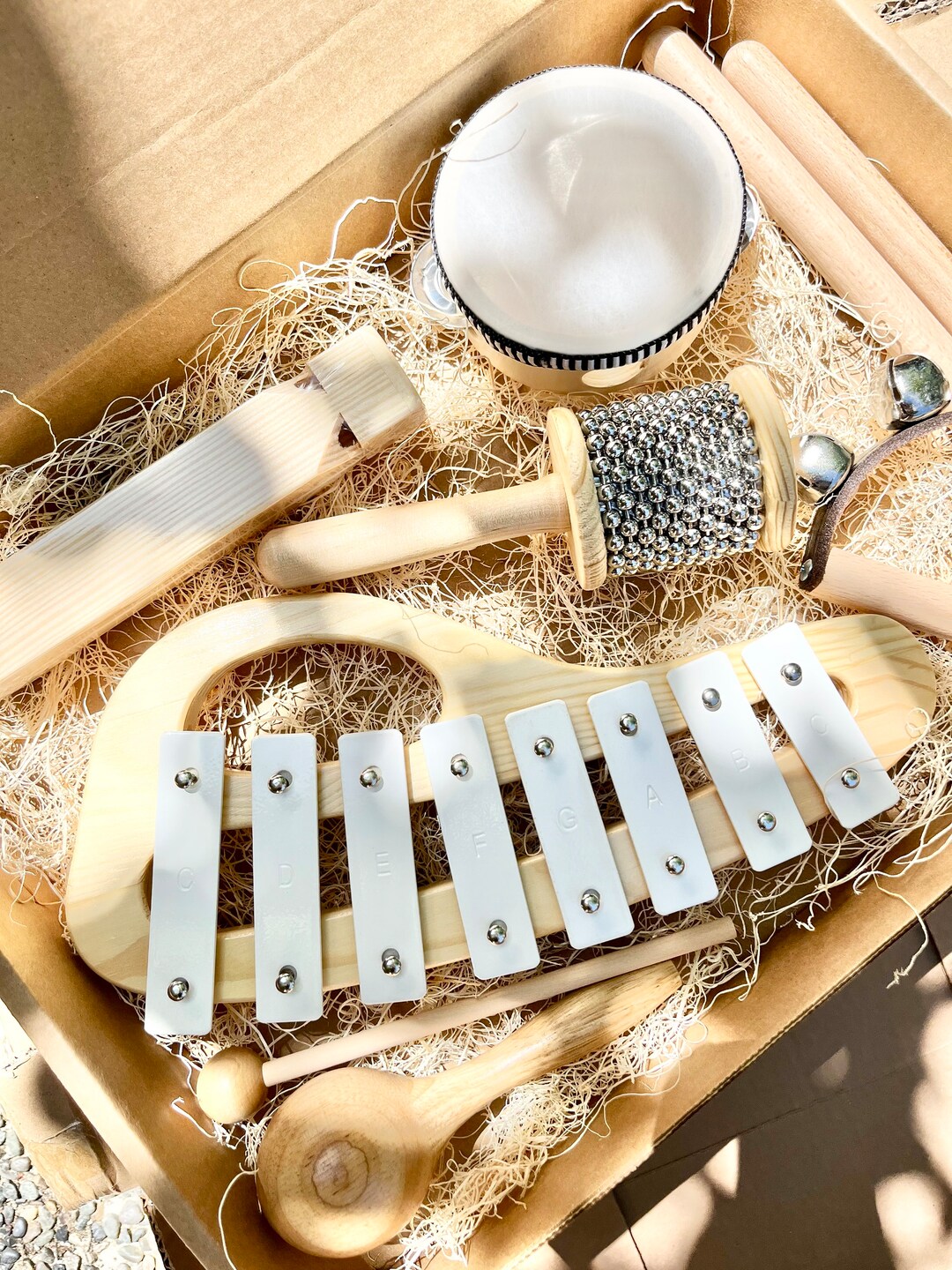 All-in-one Baby Musical Instrument Gift Set Montessori Toys for Baby ...