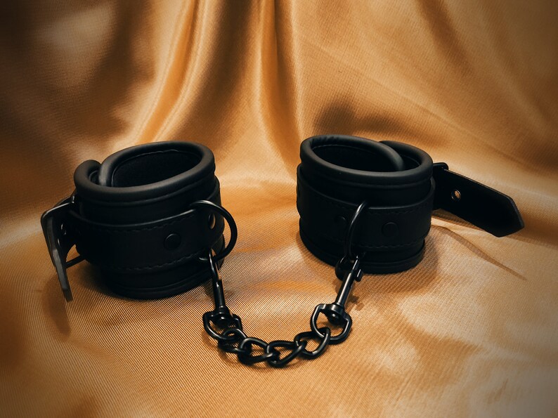 Luxury Handcuffs Premium Restraints Vegan Leather Leather - Etsy