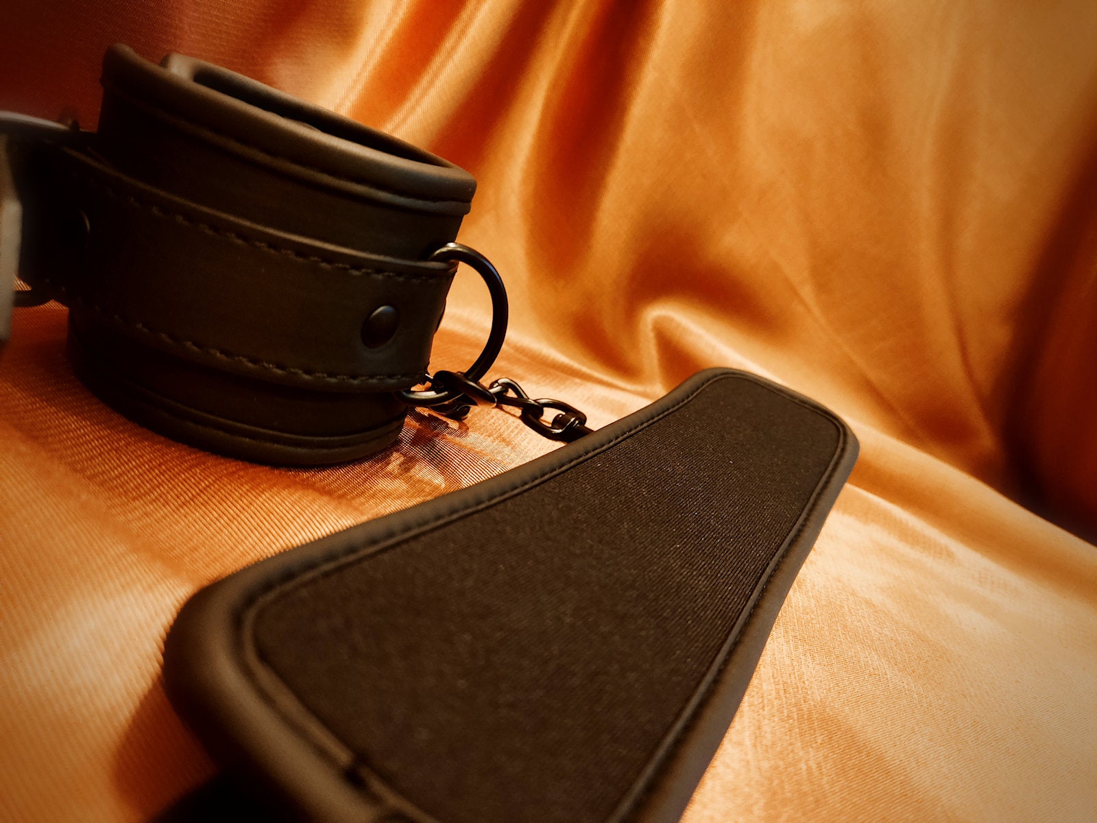 Luxury Handcuffs, Premium Restraints, Vegan Leather, Leather Bondage ...