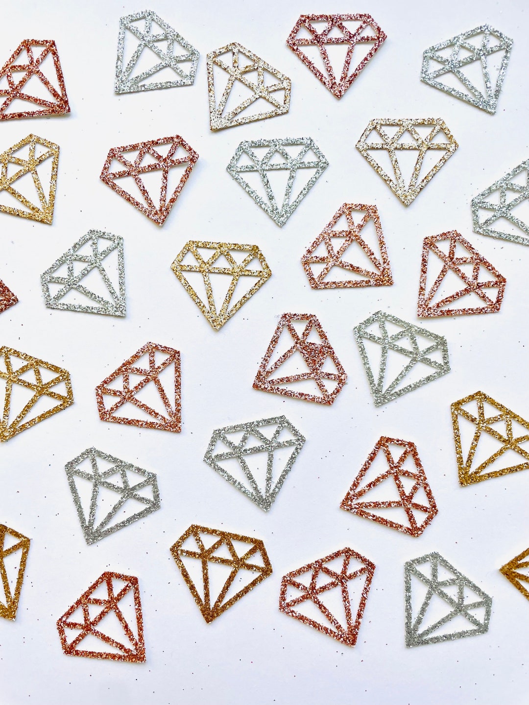 Diamond Confetti for Bachelorette Party Decor Bride Shower Decoration ...