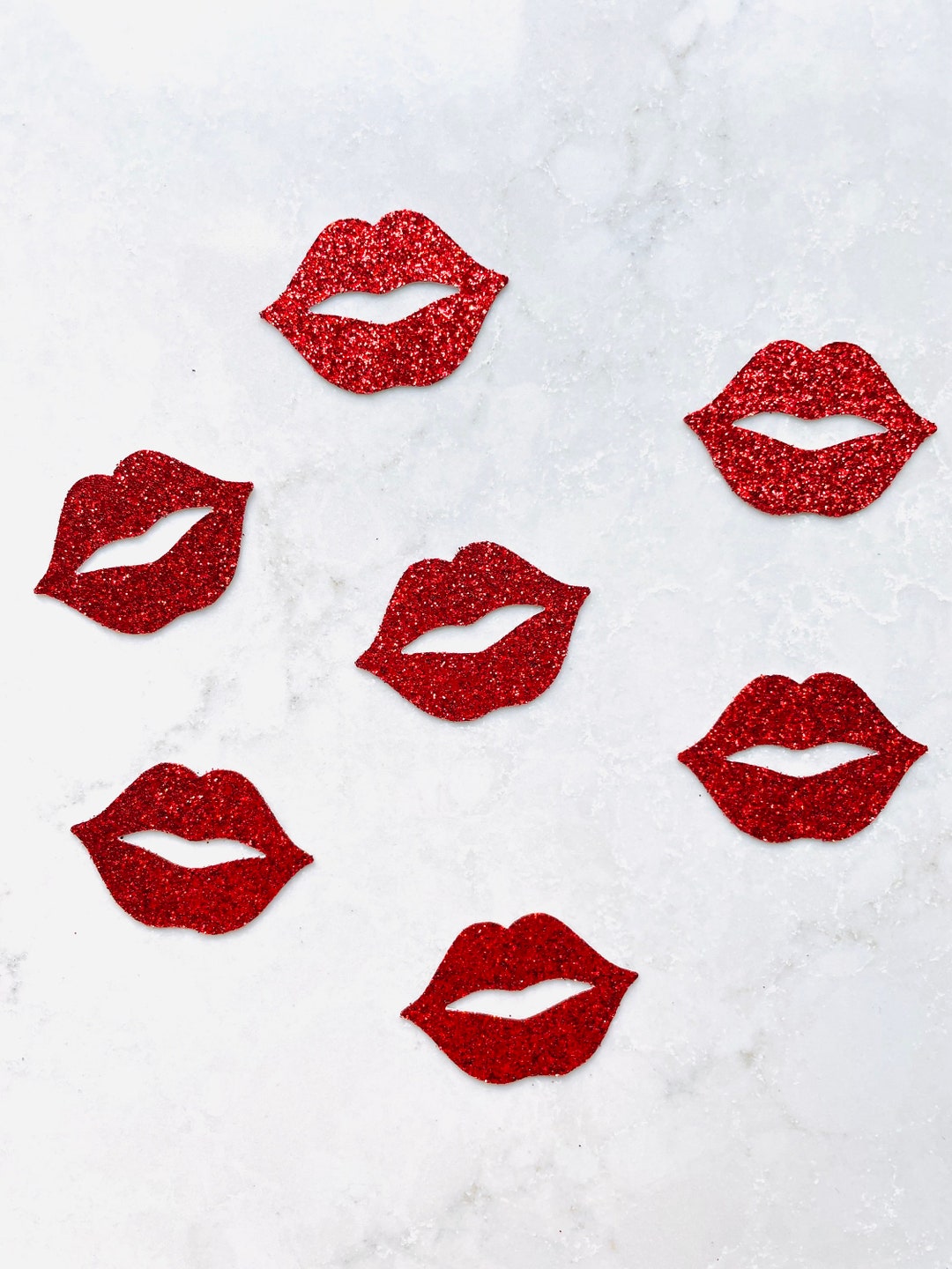 Glitter Lips Confetti, Bachelorette Party Decoration - Etsy