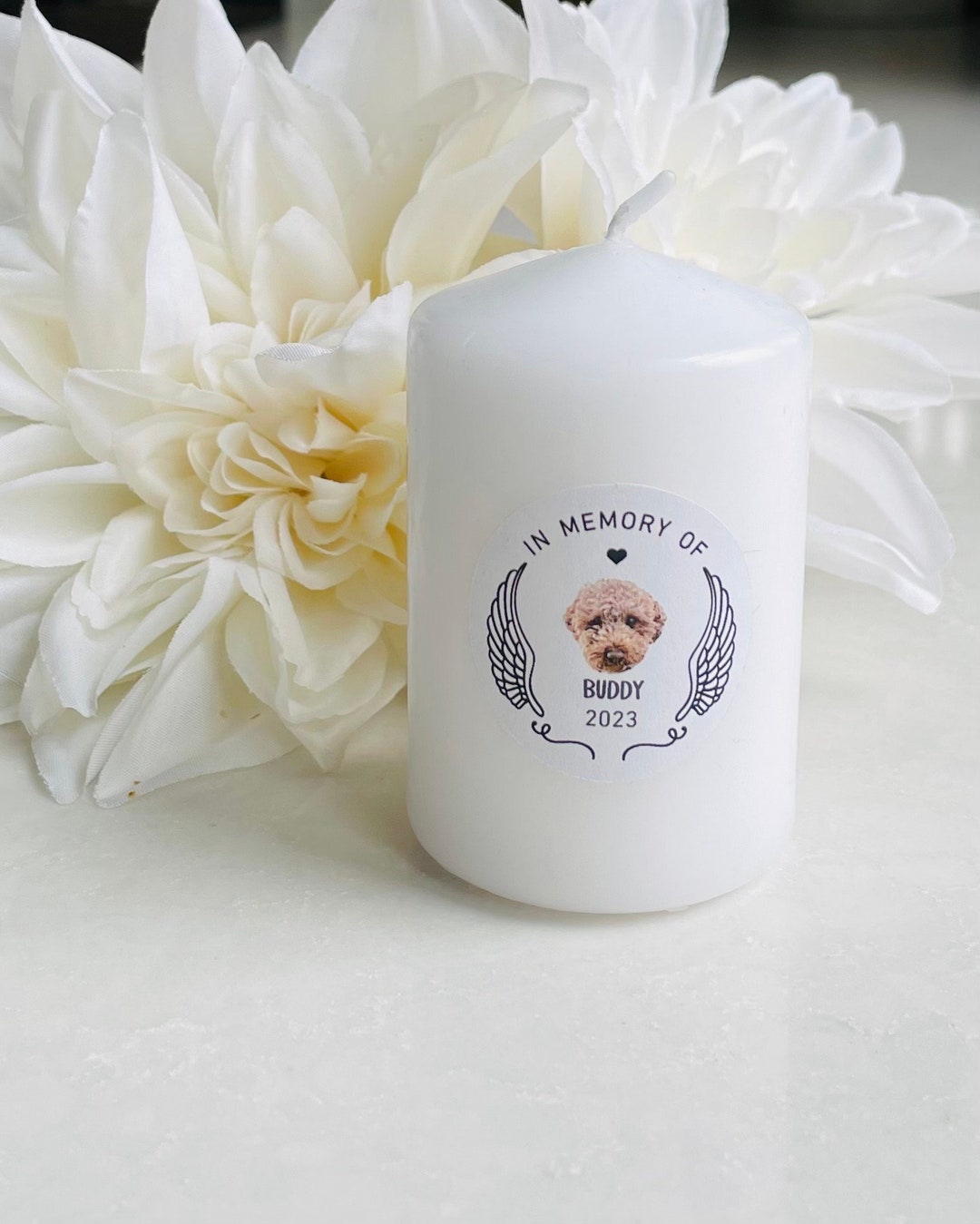 Custom Pet Memorial Stickers With Photos, Pet Portrait Sticker, Pet ...