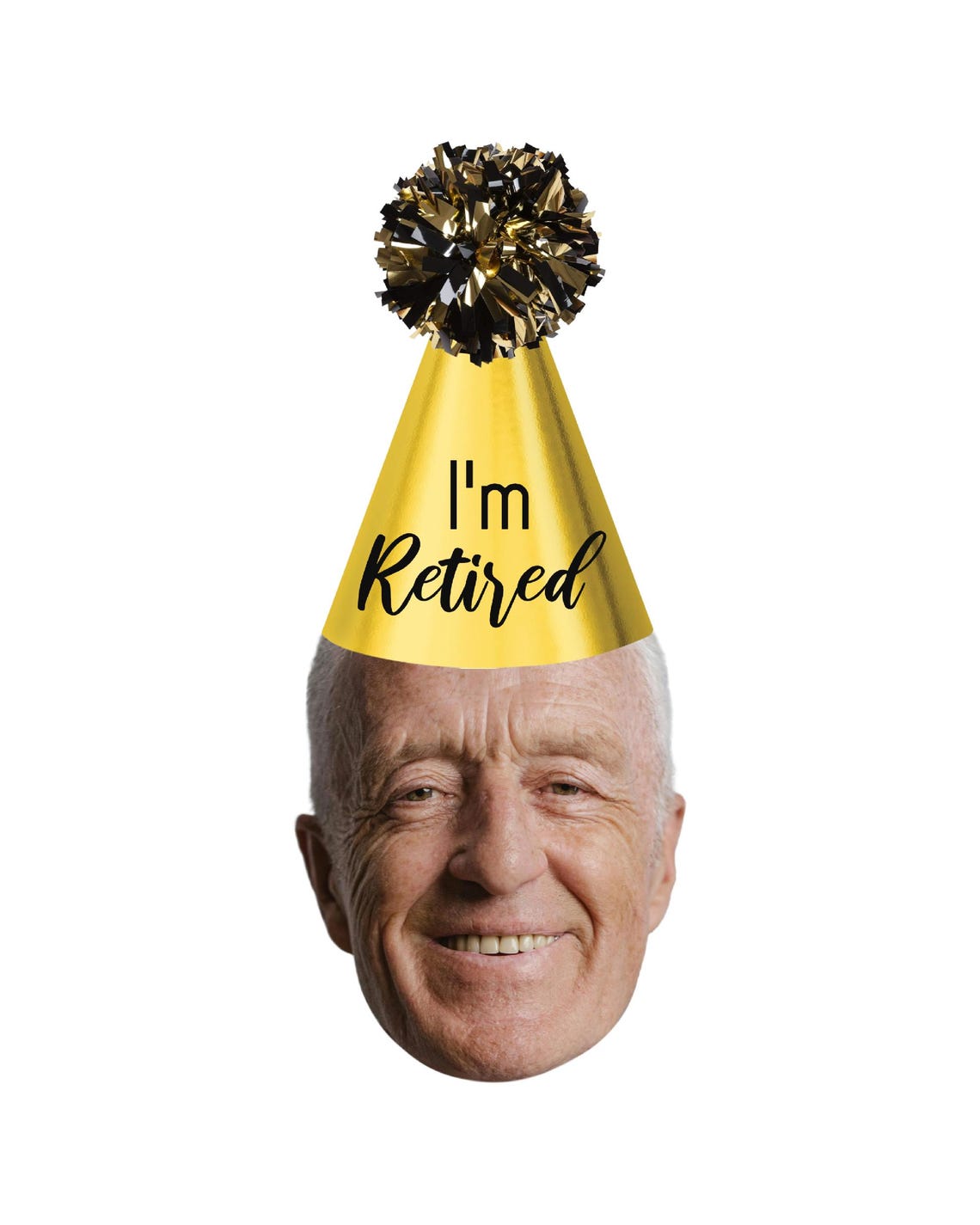Custom Face Retirement Confetti, Personalized Party Decorations - Etsy