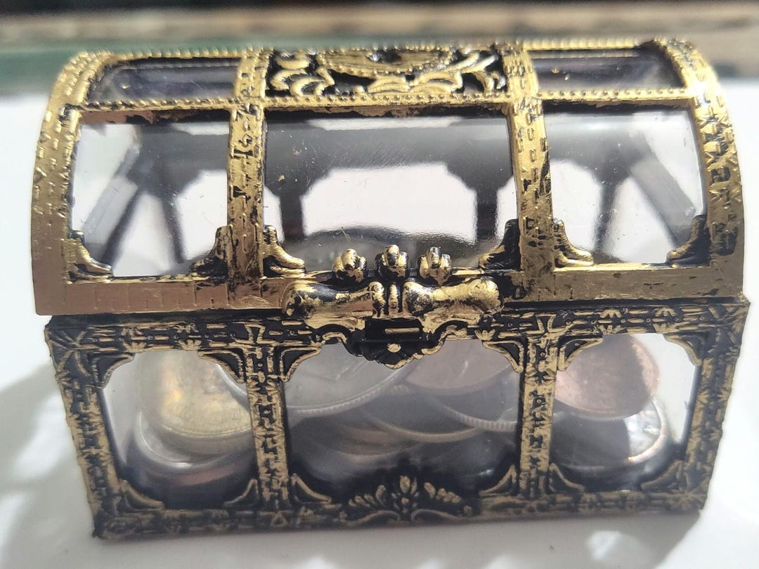 World Coin Treasure Box With 45 Random World Coins Great Gift Idea for ...