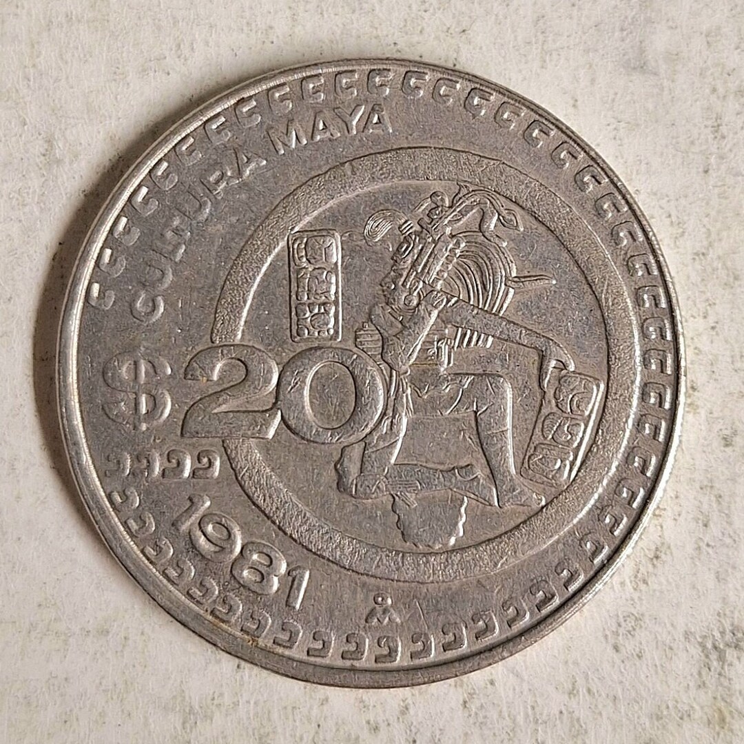 Mexican 20 Peso Coin in Excellent Condition! - Etsy