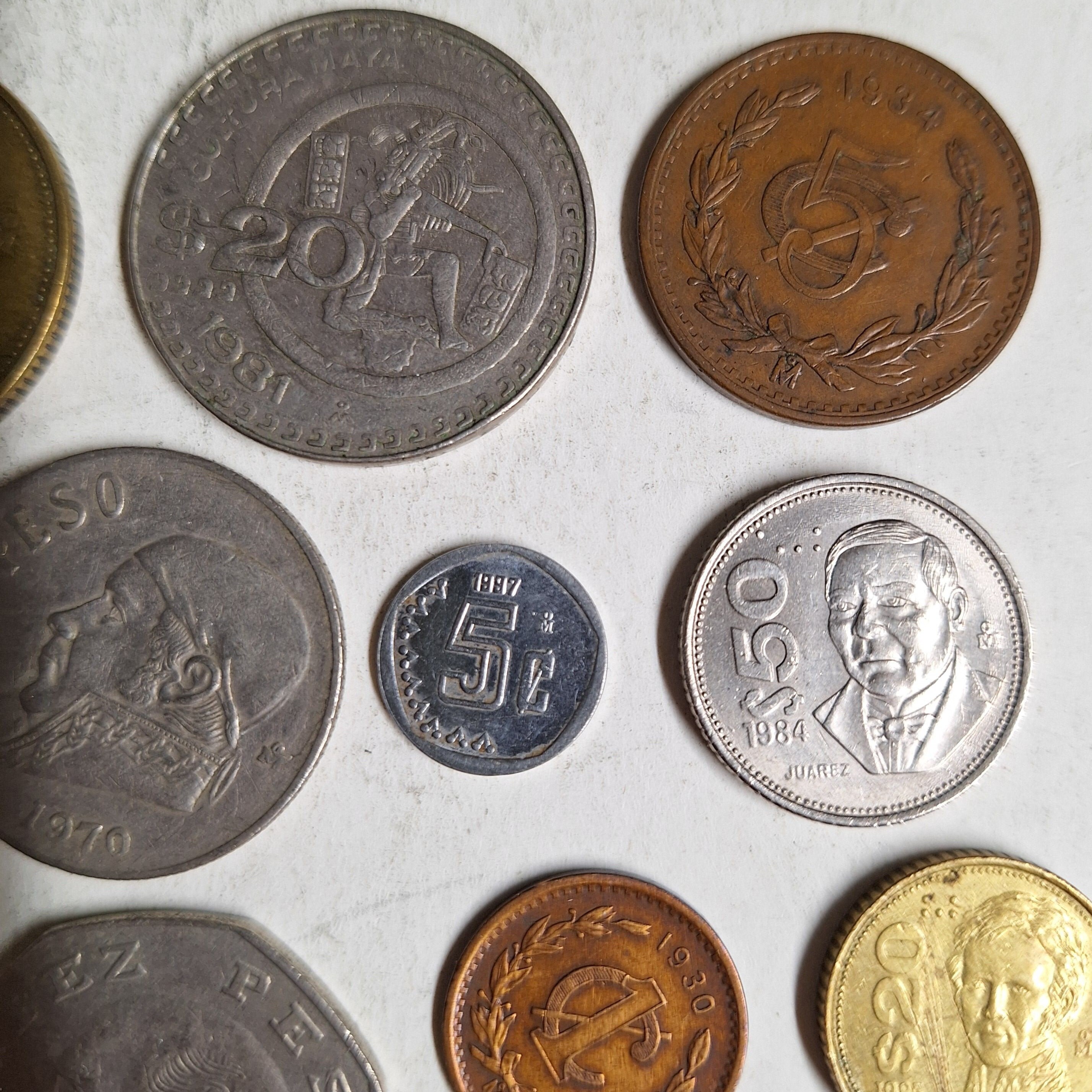 Mexican Coin Collection 26 Coins. Only One Order Left in Stock - Etsy