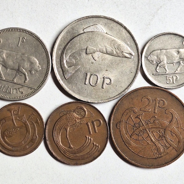 Vintage Irish Coin - Etsy