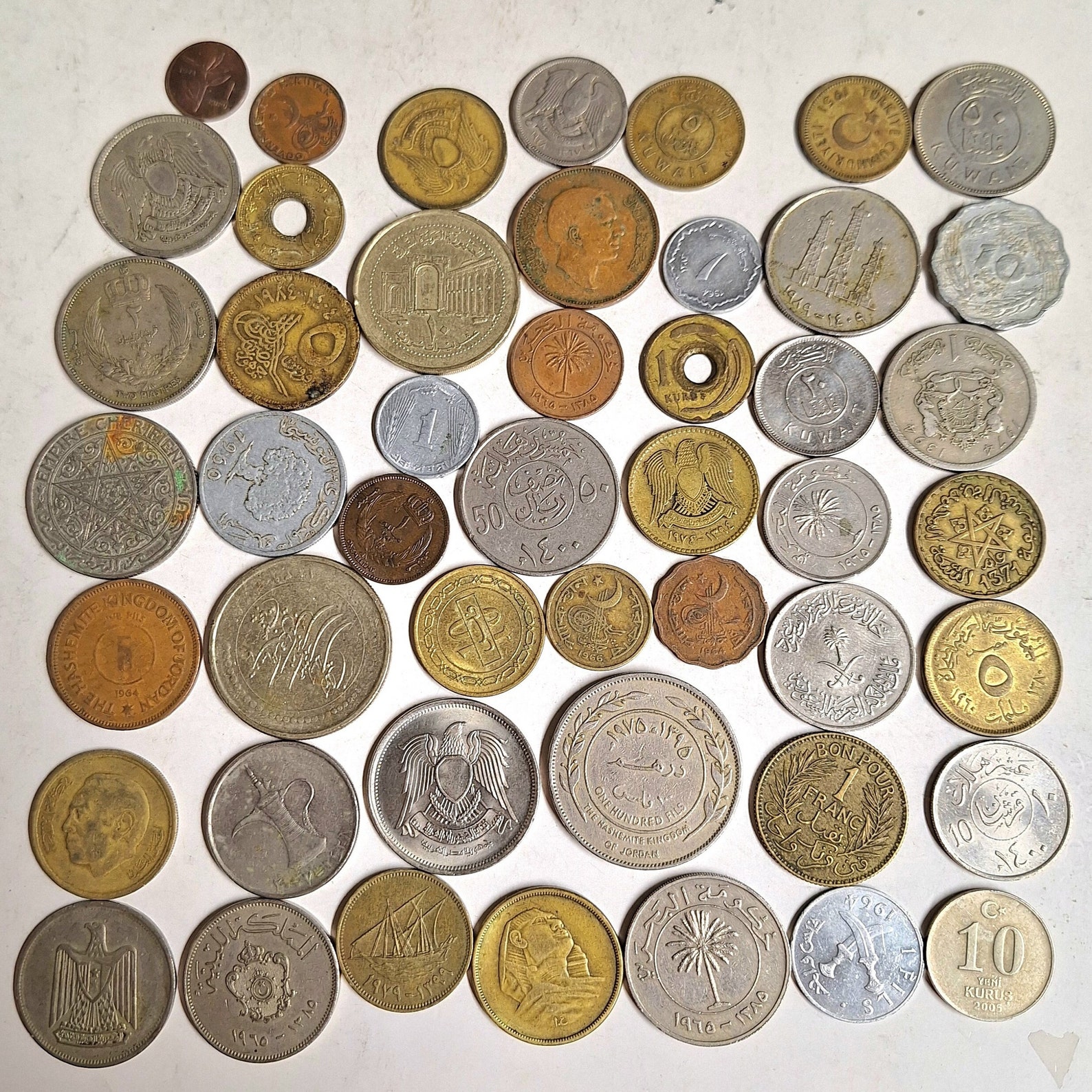 Arabic World Coins: Random 15-coin Bundle From Large Collection. - Etsy