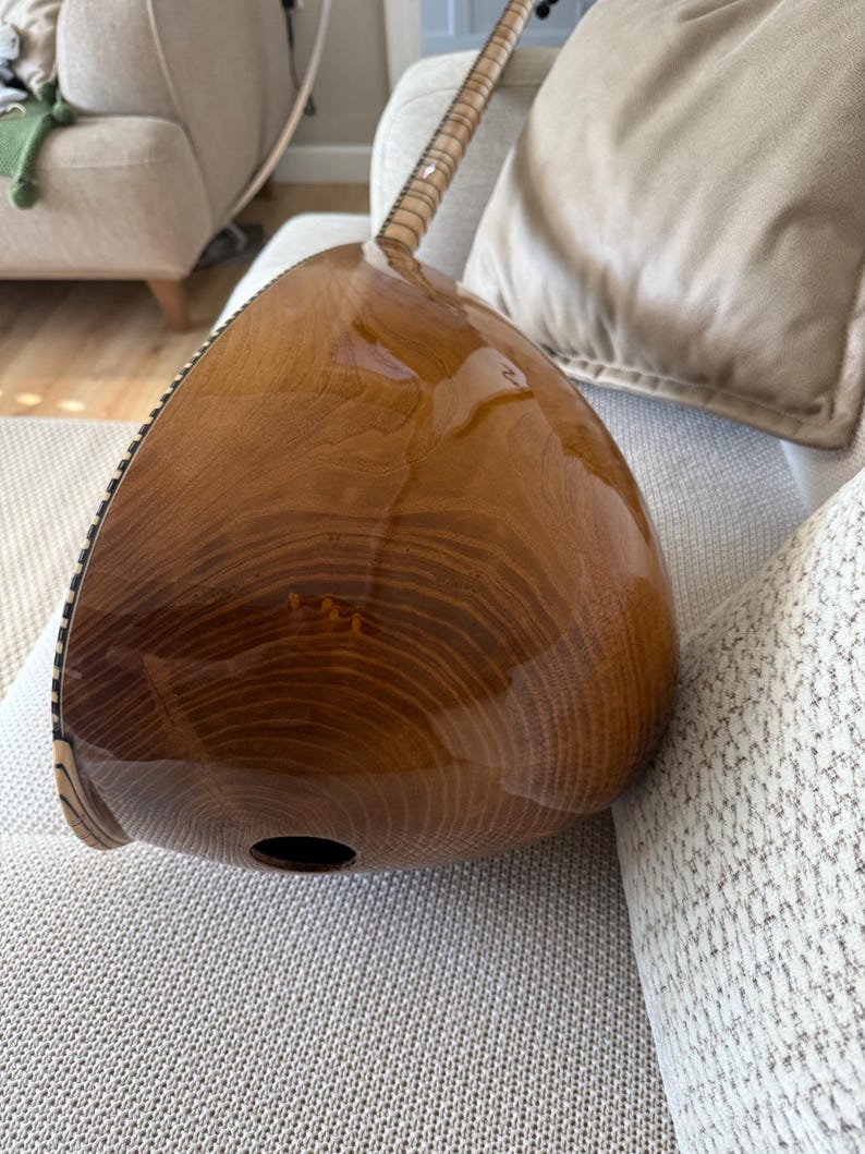 Oyma Dut Saz 50 Lik Divan Baglama Uzun Sap Turkish Instrument ...