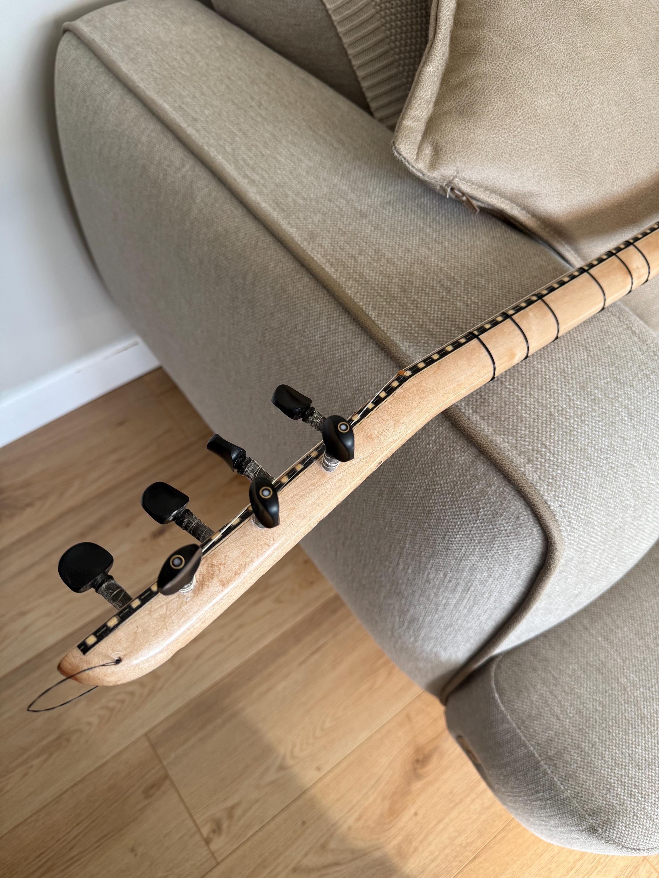 Oyma Dut Saz 50 Lik Divan Baglama Uzun Sap Turkish Instrument ...