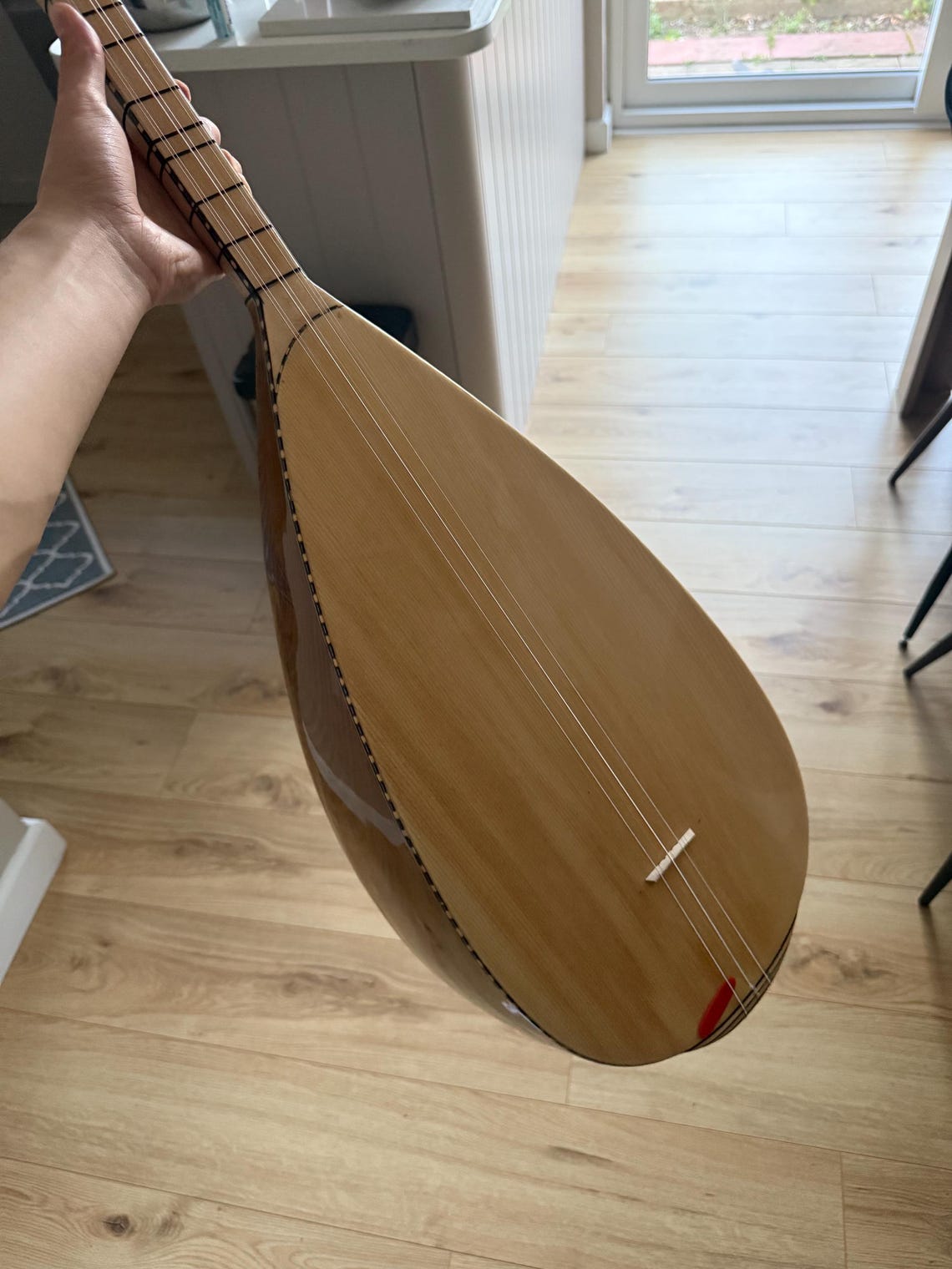 Oyma Dut Saz 50 Lik Divan Baglama Uzun Sap Turkish Instrument ...