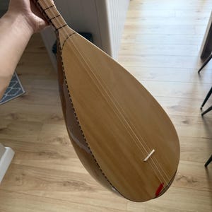 Oyma Dut Saz 50 Lik Divan Baglama Uzun Sap Turkish Instrument ...