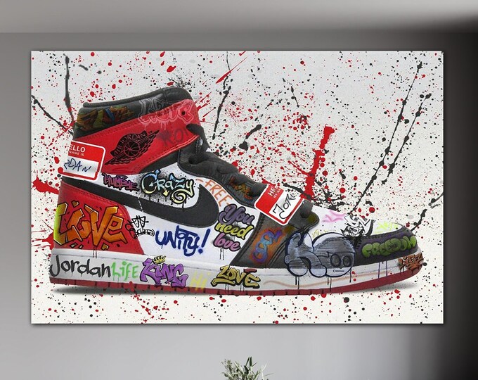 Graffiti Print, Graffiti Art, Street Art, Colorful Wall Art, Urban Art ...