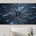 Computer Science Wall Decor, Electronic Wall Art, Extra Large Canvas ...