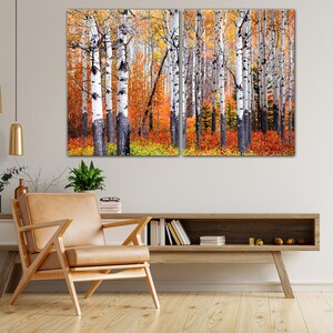 Aspen Tree Wall Art, Aspen Tree Canvas, Aspen Tree Art, Aspen Tree ...