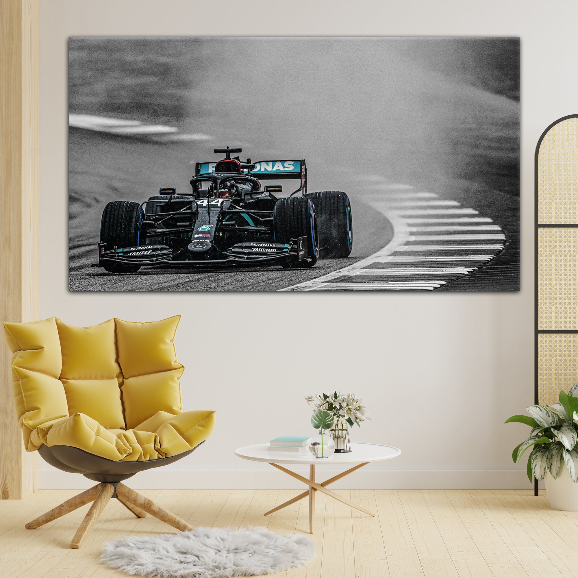 Lewis Hamilton Racing Wall Decor Huge Canvas Christmas's - Etsy