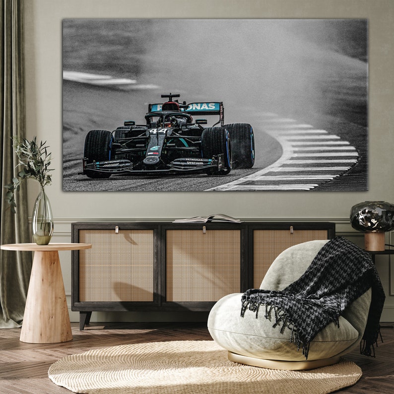 Lewis Hamilton Racing Wall Decor Huge Canvas Christmas's - Etsy