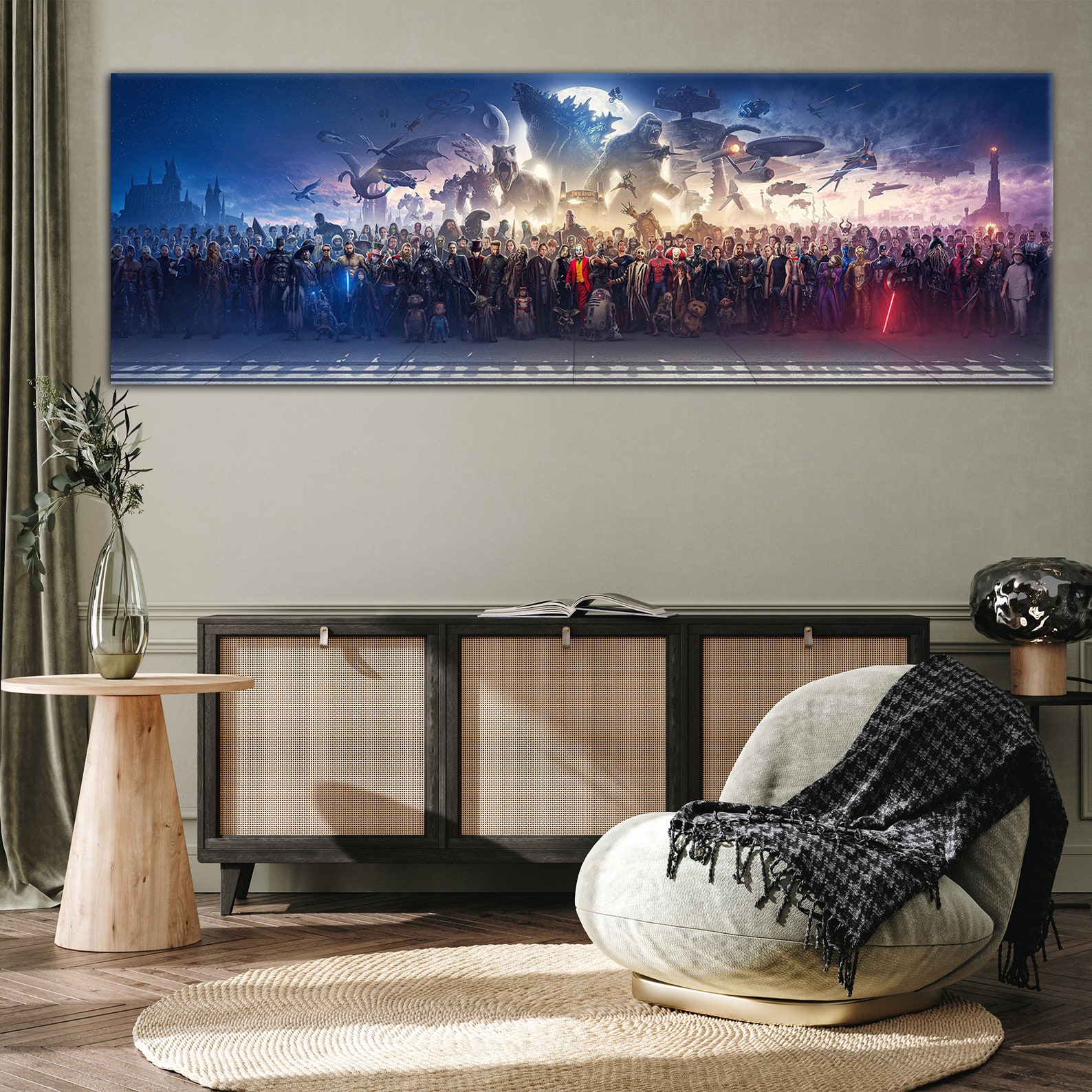 Blockbuster Fine Art Panorama Canvas Print, 150 Movie Blockbuster ...