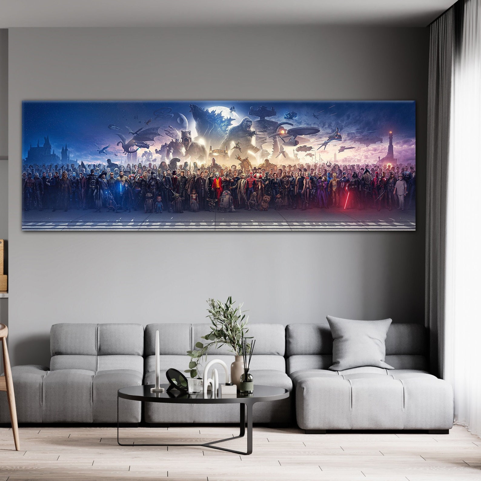 Blockbuster Fine Art Panorama Canvas Print, 150 Movie Blockbuster ...